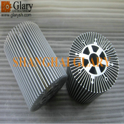GLR-HS-1120 195mm round aluminum extruded profile led heatsink, cooling