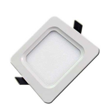4w square led panel light and round led panel light