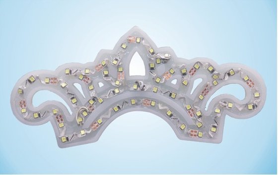bendable flexible led strip light 6mm wide led strip lighting