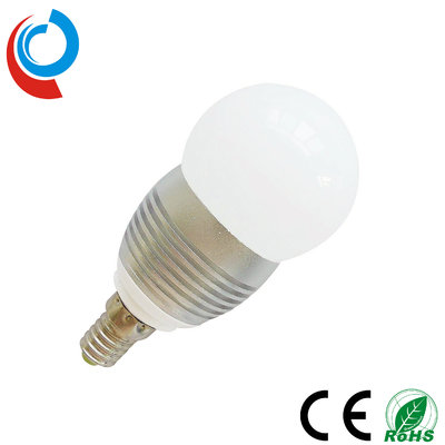 90~250V Wide Voltage Input 230~250lm 3*1W E14 A50 LED Globe Lights for Room Lighting
