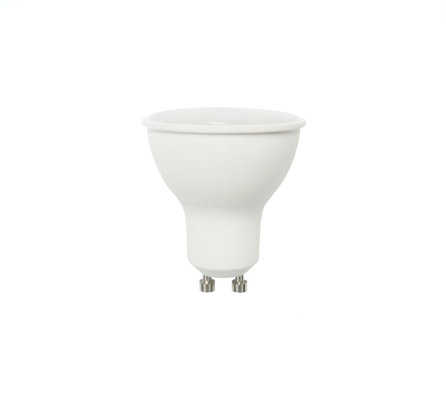 Energy Saving GU10 LED Spotlight 5W 100 Degree Thermally Conductive Plastic