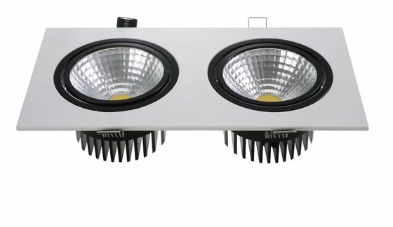 Epistar Cob 10 Watt Recessed Led Downlights Bathroom , Aluminum Alloy 2 x 5w