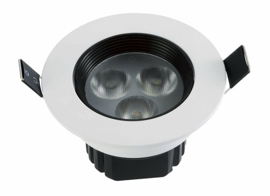 30°/ 45°3W Led Ceiling Lights IP65 , 2700k - 6500k Aluminum Alloy , D85 x H46