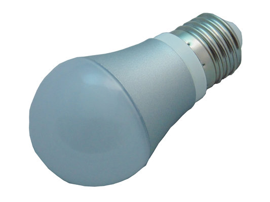 0.5PF 400LM E27 Dimmable Led Globe Light Bulb 5w For Family , Ac 80v - 265v