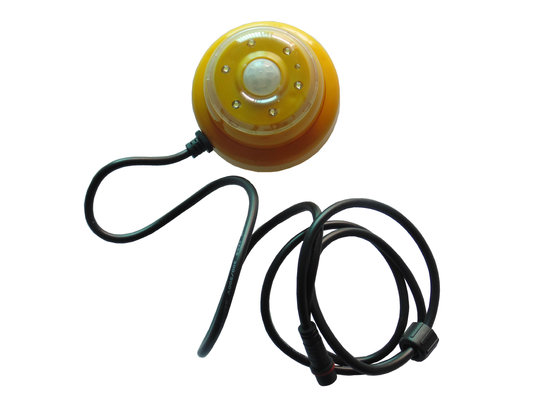 30LM Outdoor Solar Led Motion Sensor Security Light 0.3W With Ce / Rohs , 110° x 360°