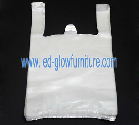 Eco Friendly Plastic Shopping Vest Bags, Manufacture Vest Biodegradable Plastic