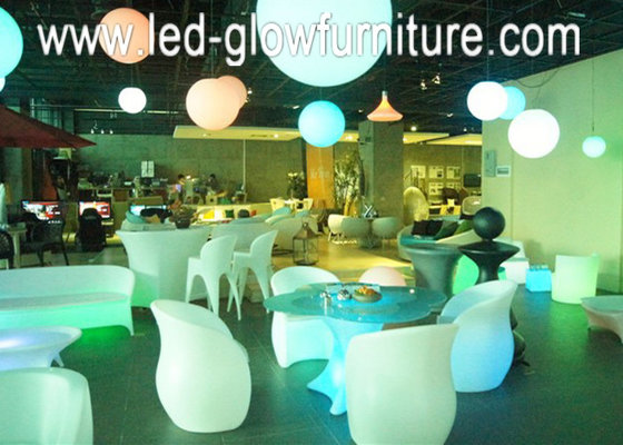 High Capacity led illuminated furniture / tables / chairs for bar , cafes and party