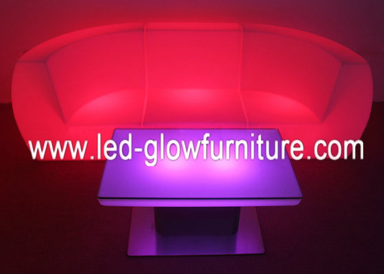 Commercial LED lighted sofa / couch , glowing illuminated furniture with led lights