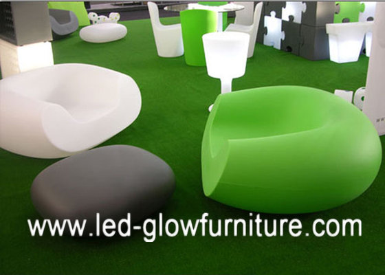 Modern Hotel Nightclub Bar illuminated glowing Sofa with Bluetooth smart control by iphone