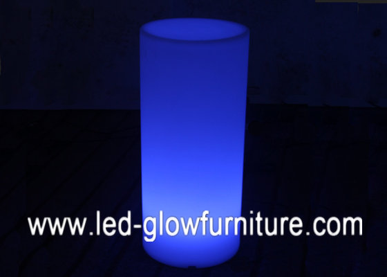 Commercial decorative Pink Red Blue led pillars for weddings Lighting pillars
