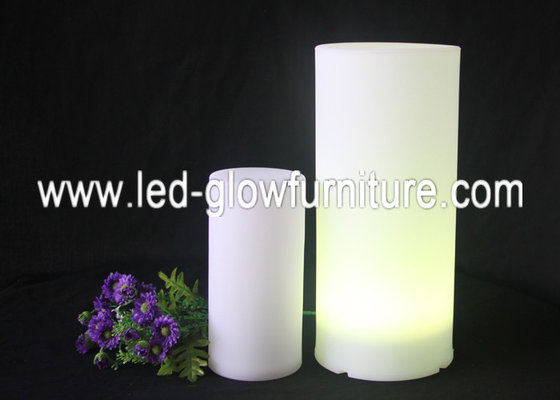 Color Changed Glowing LED Pillars / Roman Columns For Wedding and Party  Decoration