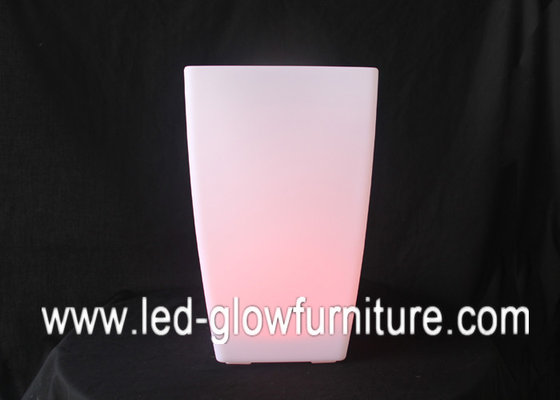 Different Size PE Plastic LED Ice Bucket lights / flower pot , led wine cooler / Beer Barrel