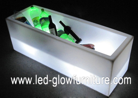 Eco  -friendly illuminated glow LED Ice Bucket lightswine container / cooler / Barrel