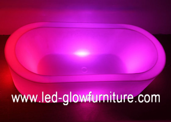 Multi color change Rectangular funky LED Ice Bucket for wine or fruit holder