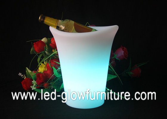 16 Color Changing Light Up LED Flower Pots , illuminated lighted planter pot