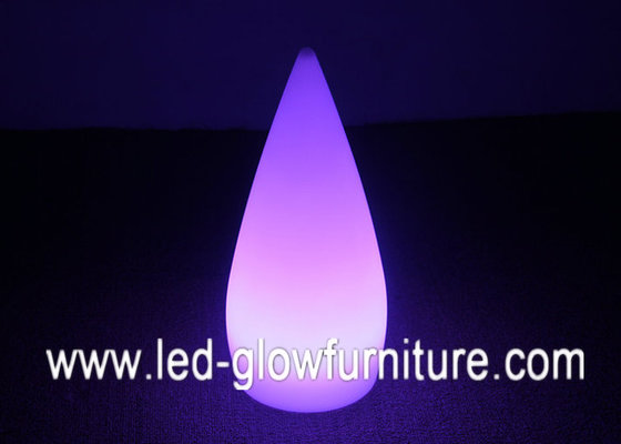 Polyethylene Water drop Led Lamp Bluetooth Speaker for outdoor / indoor