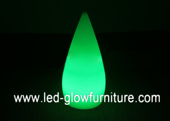 Polyethylene Water drop Led Lamp Bluetooth Speaker for outdoor / indoor
