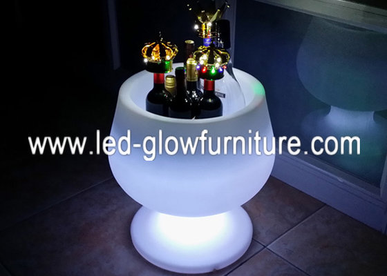 Eco - Friendly Waterproof LED Ice Bucket With 16 Colors Changing for Wedding , Pool