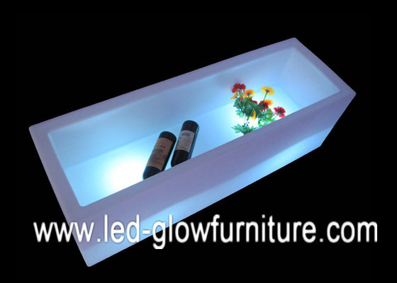 Eco  -friendly illuminated glow LED Ice Bucket lightswine container / cooler / Barrel
