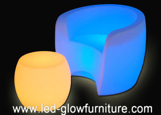 88CM * 67CM * 66CM LED illuminated glowing chair for coffee shop , bar KTV , nightclub