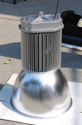 Eco-friendly 11500 - 11800LM 150W COB High Bay LED Lights With Fin Style Heatsink for Warehouse