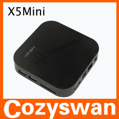 X5 Mini Android Smart TV Box RK3066 Dual Core Mail 400 Android 4.2 Internet TV Box