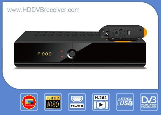 Sharp Seperate Tuner DVB S2 MPEG4 Satellite Receiver HD Support BISS , Patch ,  Dongle