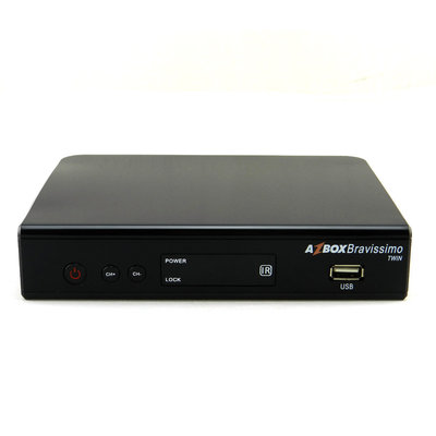 DVB-S2 HD Receiver Twin Tuner Satellite Decoder South America IKS SKS Nagra3 Azbox Bravissimo