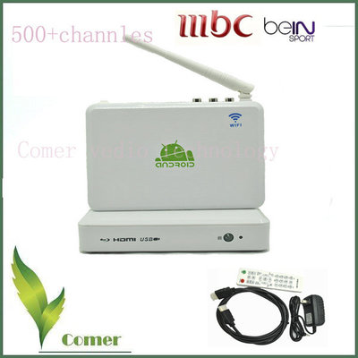 Android USB 2.0 Arabic IPTV BOX ARM 4G Set Top Box HD 1080P with WIFI PVR