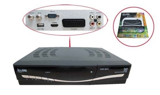 100Mbit Ethernet High Definition Satellite Receivers 6000x with HDMI 1.3 output