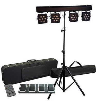 High Power PAR 64 Led Lights AC 100V - 240V With 15°Lens Beam Angle