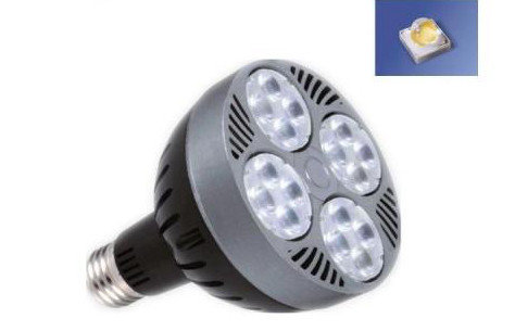 Par30 Osram COB Par Cans Lighting , High Power 45W LED Track Light