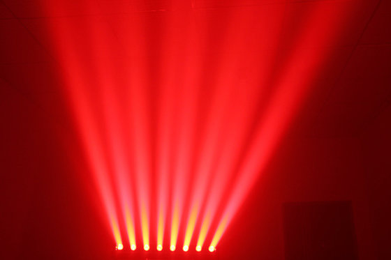 AC 220 v RGBW 4in1 Moving Head Beam Light For Bar KTV stadio , 8*10W