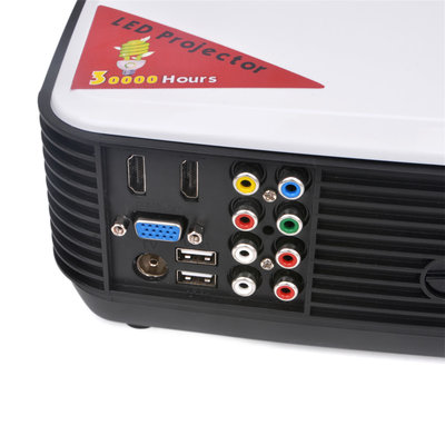 Schools LED portable Projector full HD mini beamer WITH TFT LCD Panel