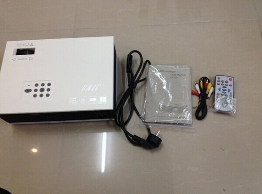 Full HD LED Mini Projector UC80 Korean version home theater Beamer with HDMI