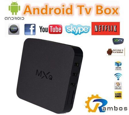High Difinition Indian Android IPTV Box Amlogic S805 Quad Core Android Smart TV Box XBMC