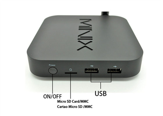 MINIX X6 Android 4.4 KitKat Smart Arabic IPTV Box Flash Hardware Decoding GPU Quad Core 1G / 8G