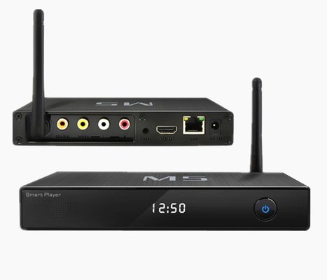 Arabic IPTV Box with 400+ Free Channels Android 4.4 Television Set Top Box 1GB / 8GB H.265