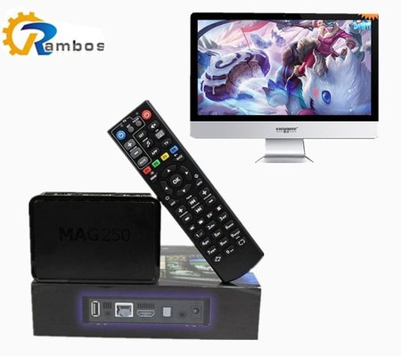 MAG250 Linux Android IPTV Set Top Box 1080P HD Remote Control Smart Android TV Box