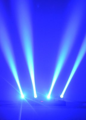 RGBW DMX512 10W LED 4Heads Moving Head Beam Light For Nightclubs LED Four Heads Moving Head Beam Light