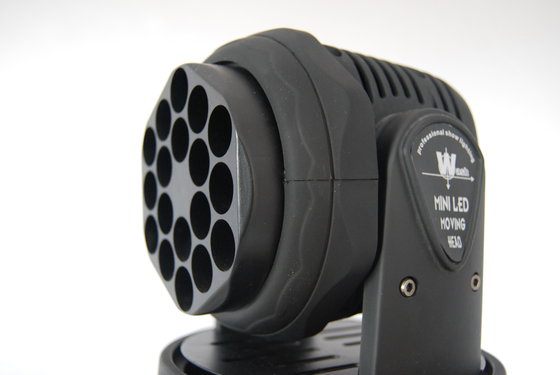 RGB LED Moving Head Lights  DMX 512 LED Mini Moving Head Beam 18X3W CREE Leds