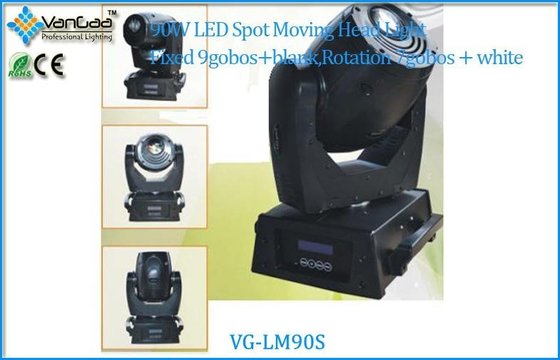 Professional LED Stage Spotlights Night Club 90W LED Moving Head Spot Light