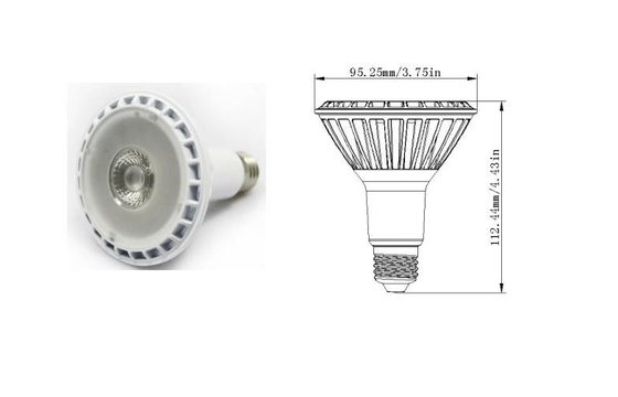 High efficiency LED PAR Cans