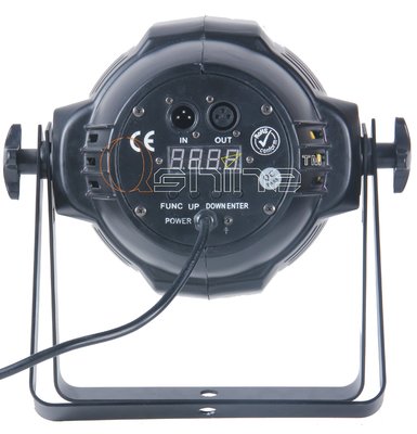 high brightness 3W RGB Led Par Lights DMX512 high lumen for DJ club