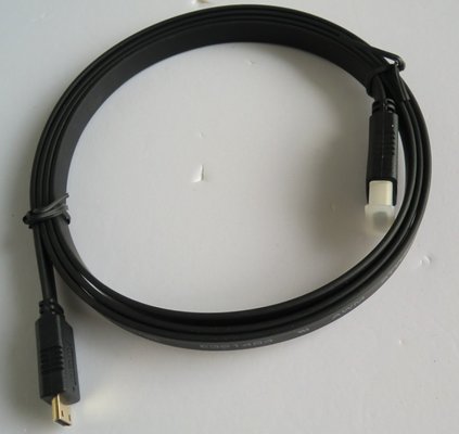 10.2 Gbps High Speed HDMI To Mini HDMI Kabel With Two Ferrite Cores 1080p HDMI Cables