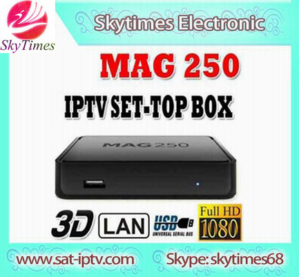 MAG 250 Best Selling Linux IPTV Box  OTT mag 250  European IPTV IPK mag250 Set Top Box Hot Arabic IPTV BOX