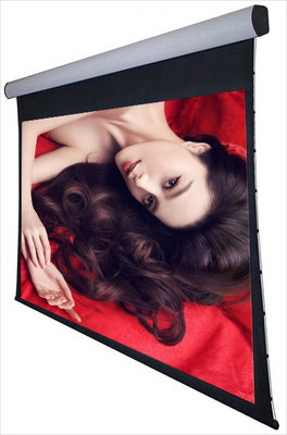 Wall & Ceiling 3D Tab Tensioned motorised projection screens 120' '  for  home cinema