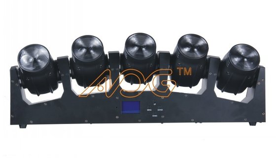 5 pcs Osram 12Watt Led Moving Head Beam Lights I4 in 1 Individual LED Control
