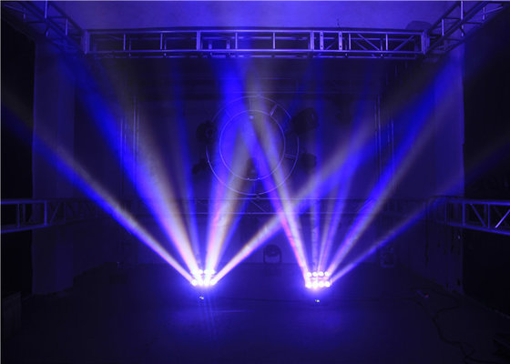 Rgbw Moving Head LED Stage Lights , Led Spider Light Dmx Washer Lighting