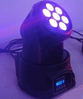 Dimmer / strobe RGBW 4in1 Moving Head LED Stage Lights disco Lighting , 10Wx7pcs
